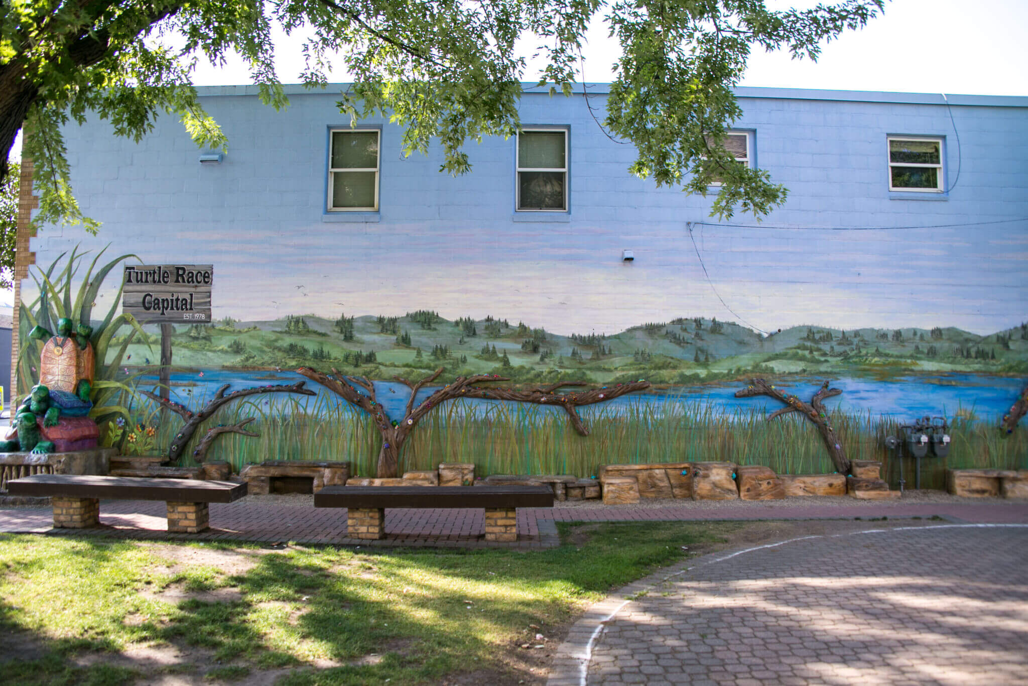 Turtle Race Park Mural - Perham Area Chamber of Commerce