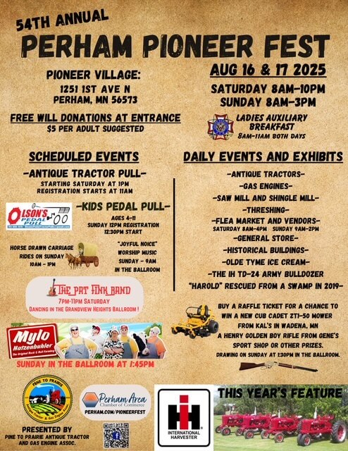 Pioneer Fest - Perham Area Chamber of Commerce